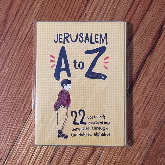 Toys | Jerusalem A To Z22 Postcards Discovering Jerusalem Through The ...